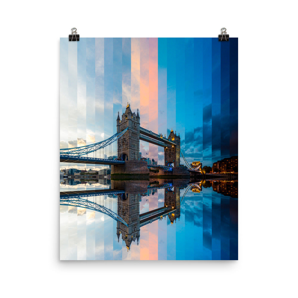 Tower Bridge Time Slice – Photography Prints by Demas